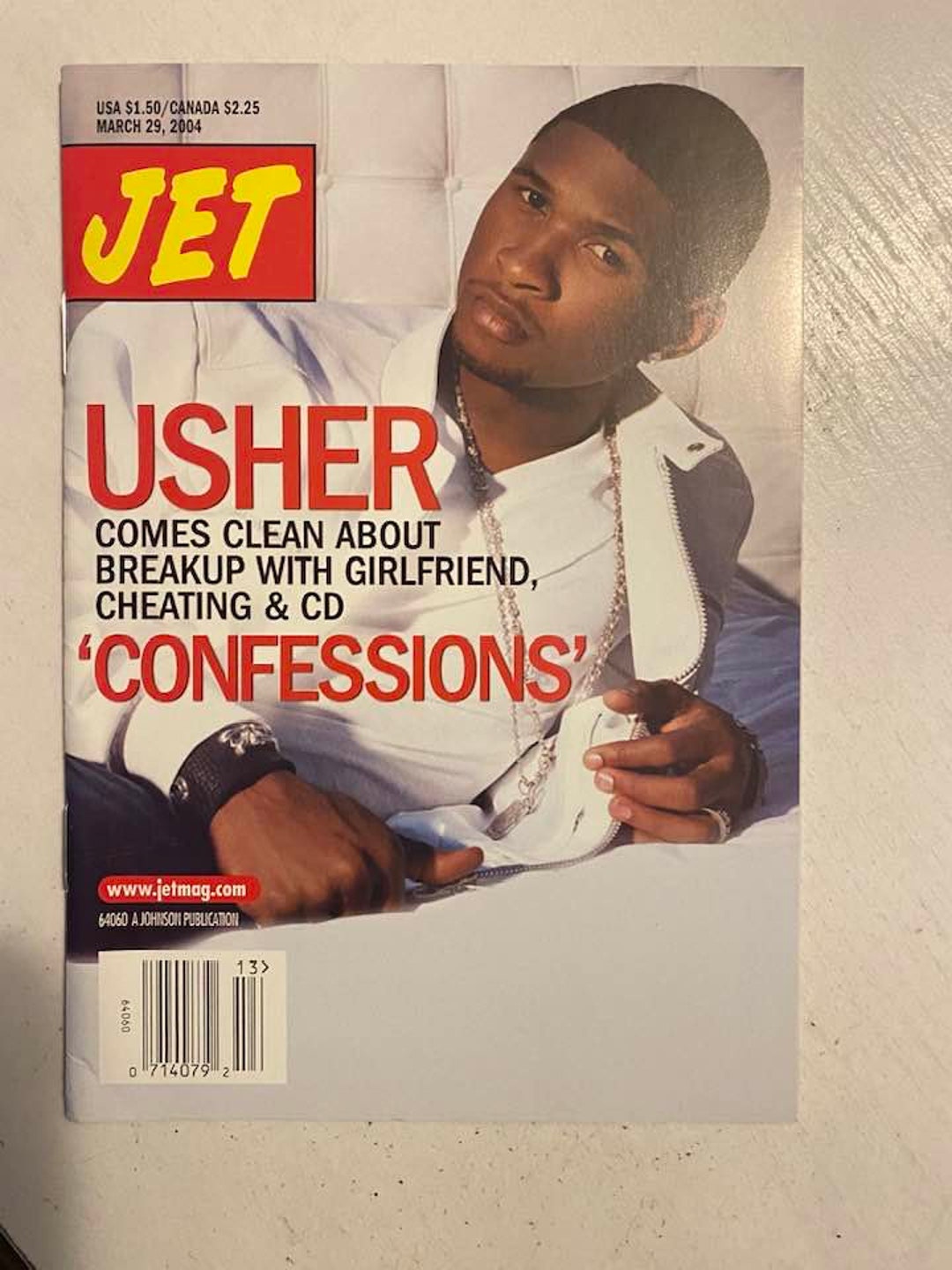Usher Confessions Singer Cover Black Interest Jet Magazine March 29 ...