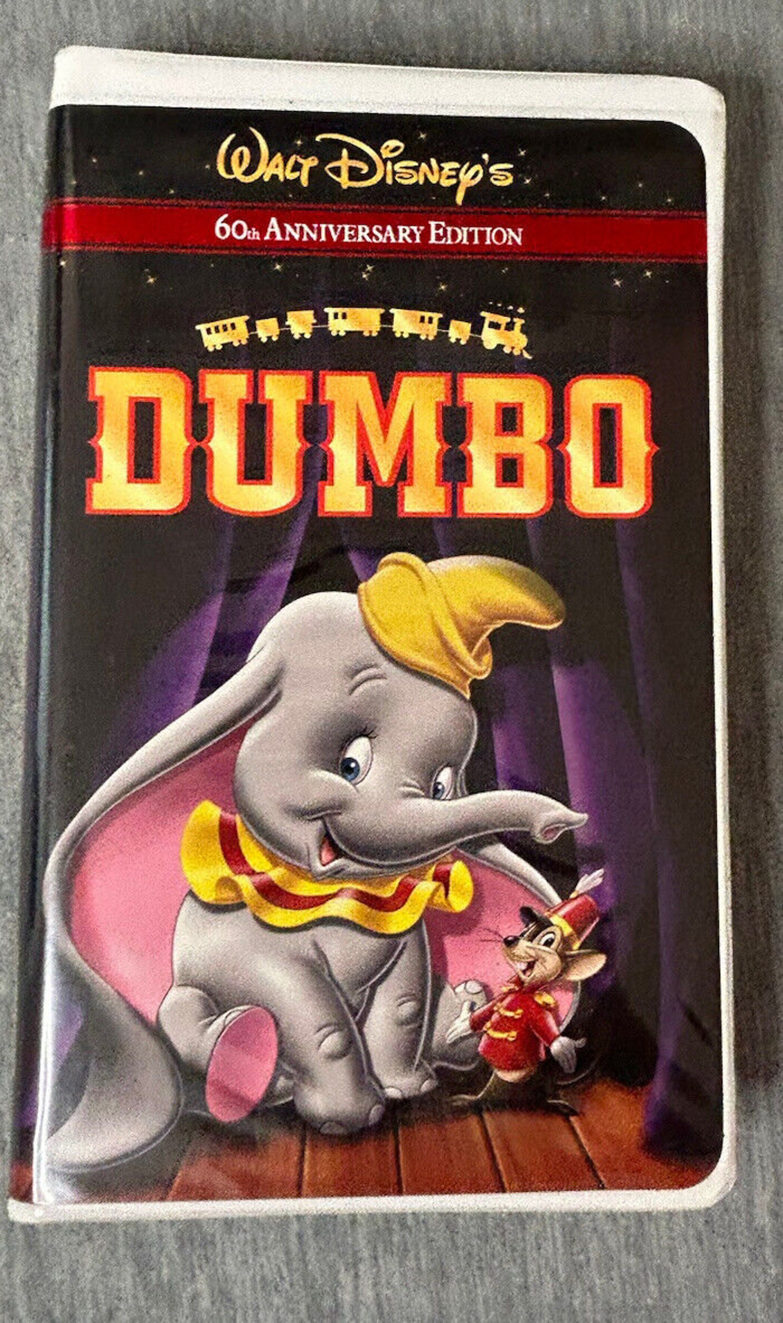 Walt Disney Dumbo 60th Anniversary Edition Clamshell VHS Tape 2001 - Etsy