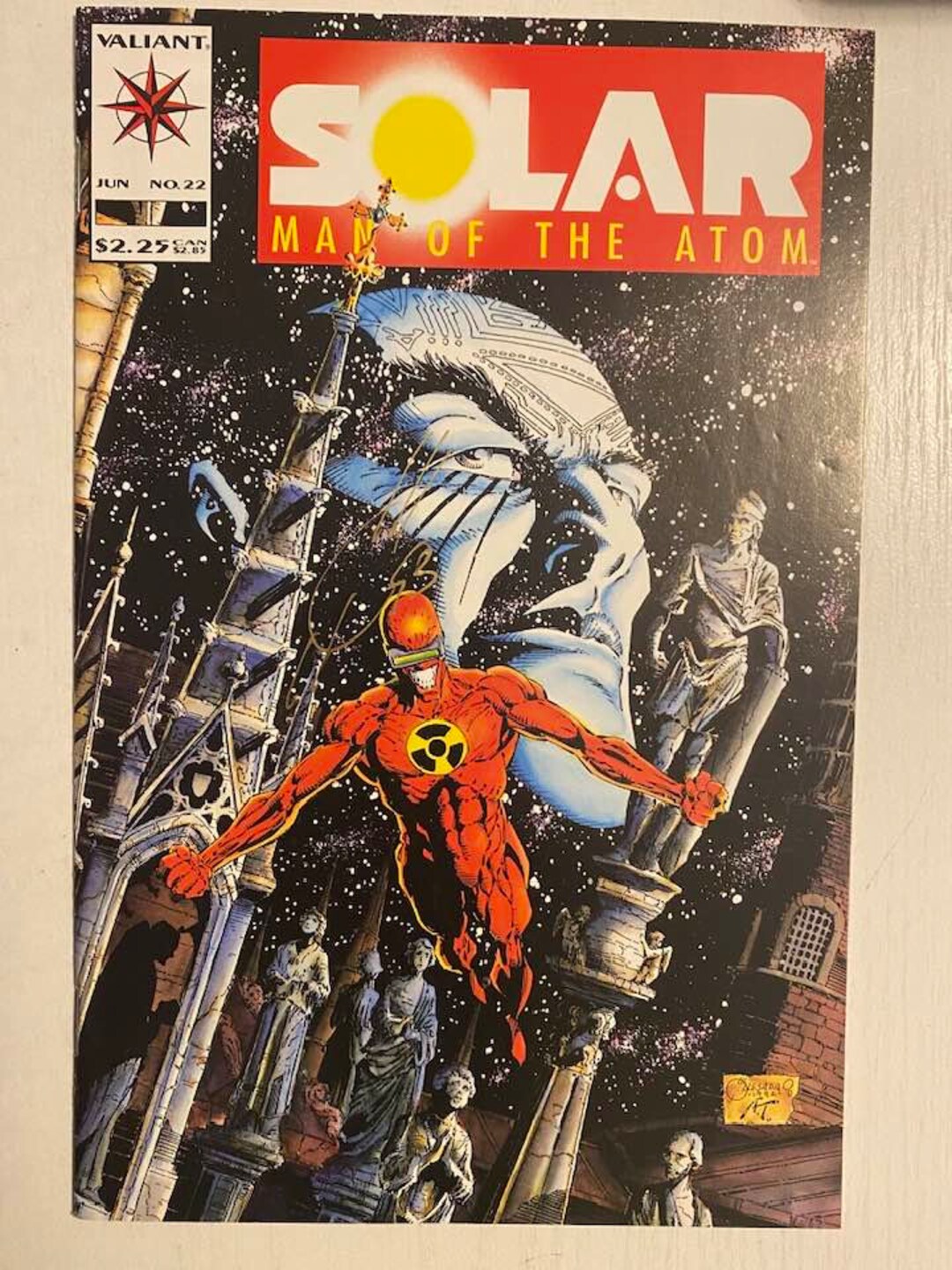 Valiant: Solar Man of the Atom 22 Signed - Etsy
