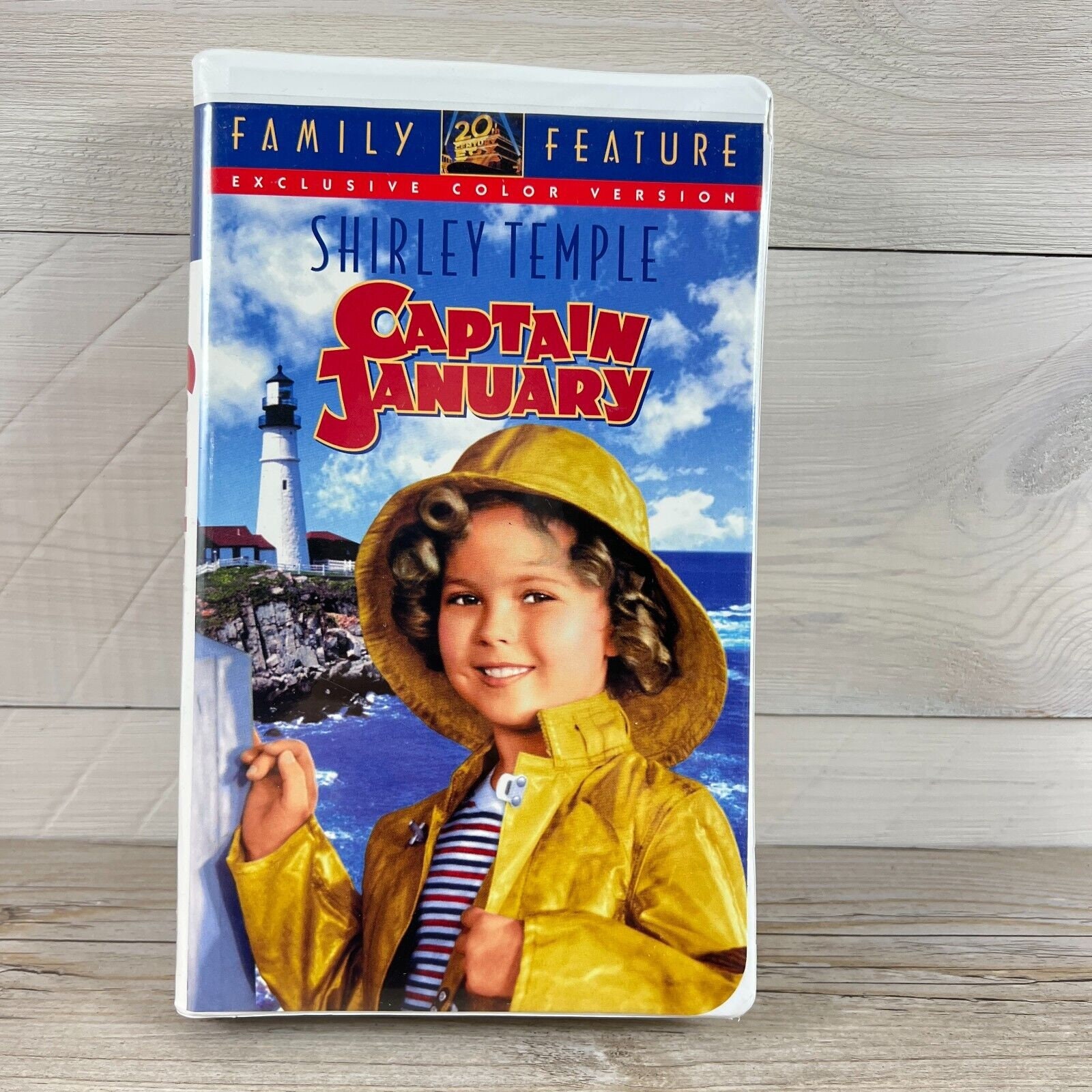 Captain January VHS 1995 Shirley Temple Collection 11 - Etsy Australia