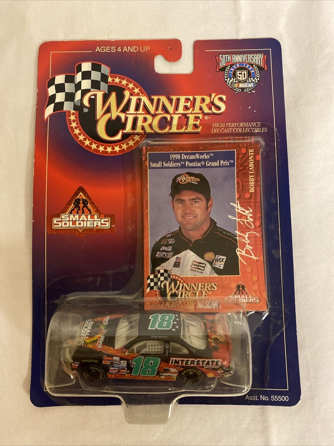 Winners Circle Bobby Labonte 1998 Dreamworks Small Soldiers - Etsy
