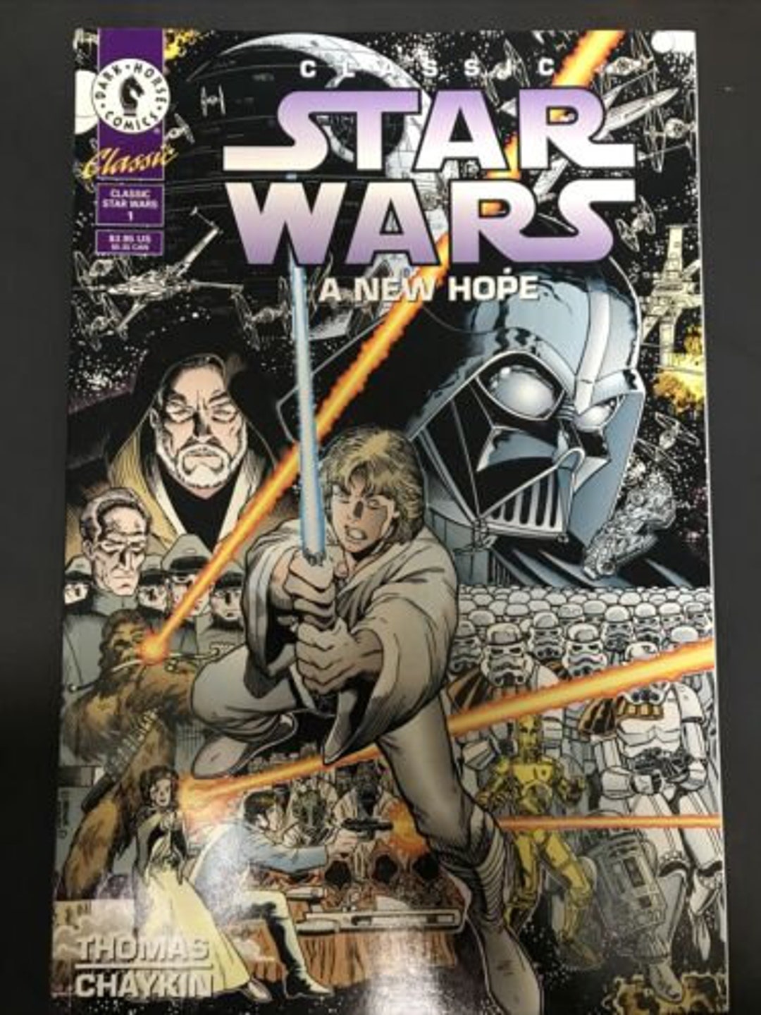 Classic Star Wars: A New Hope 1 Darkhorsecomics 1994 Art Adams - Etsy
