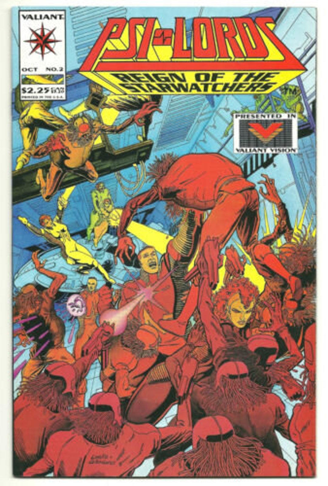 Psi-lords 2 Valiant Comics reign of the Starwatchers - Etsy