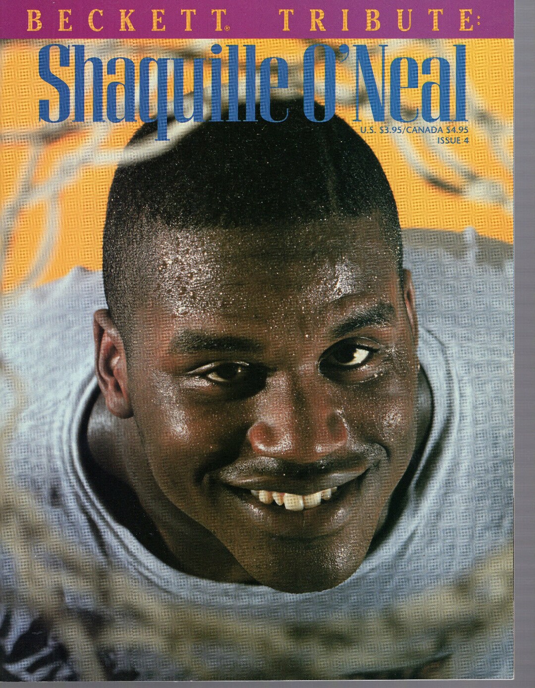 Shaquille O'neal BECKETT TRIBUTE MAGAZINE 1994 3576 - Etsy