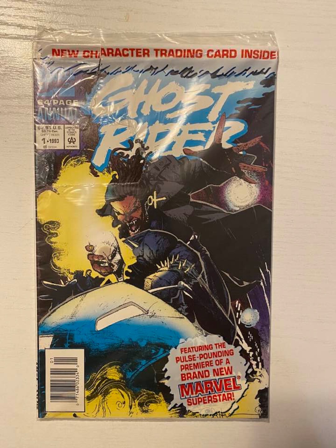Ghost Rider Annual 1 Sealed Poly Bag WITH TRADING CARD - Etsy