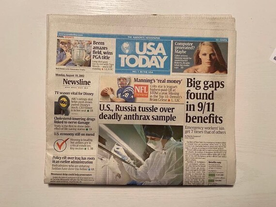 Usa Today Newspaper Money