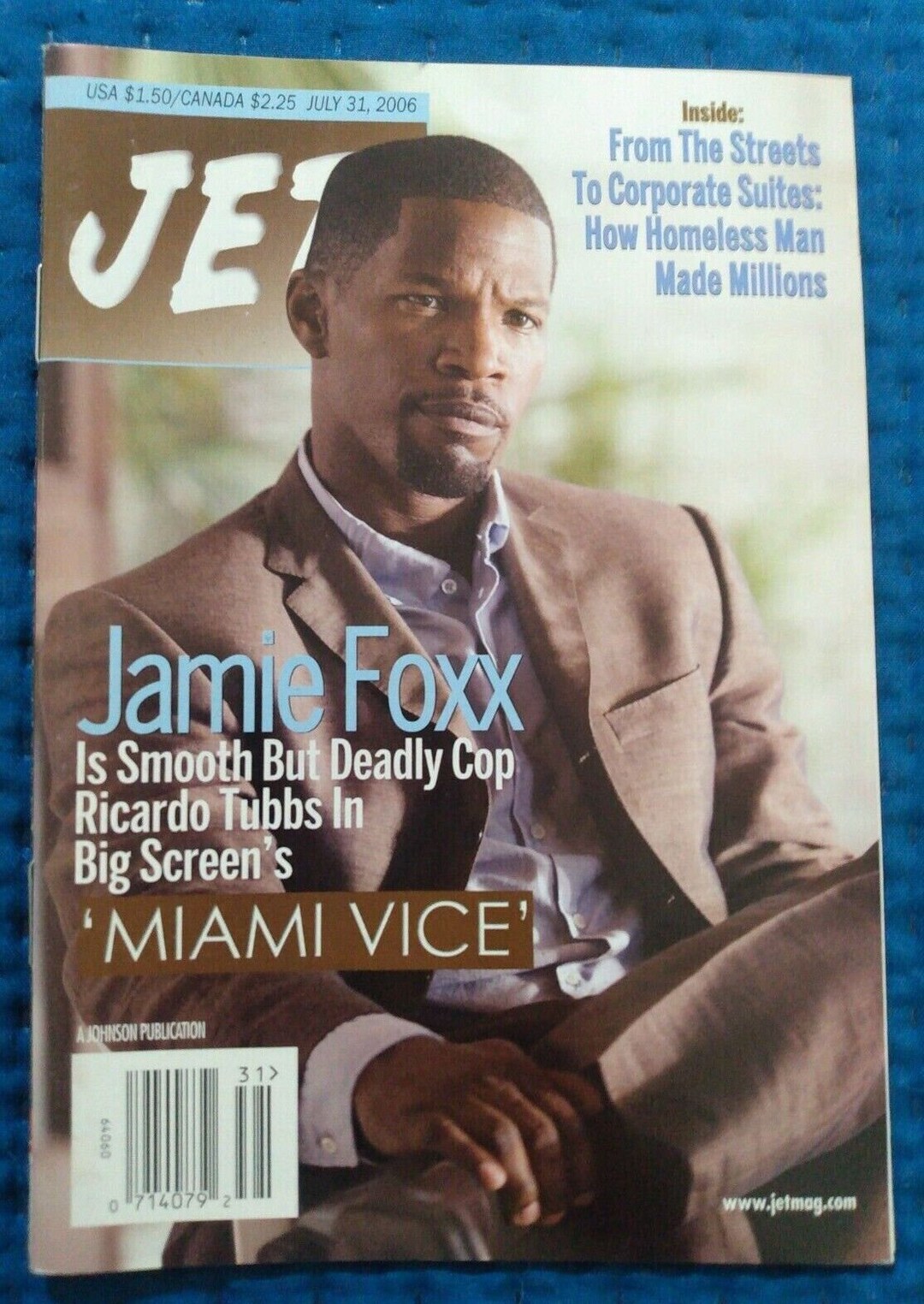 Jet Magazine Jamie Foxx in Miami Vice 3720 - Etsy