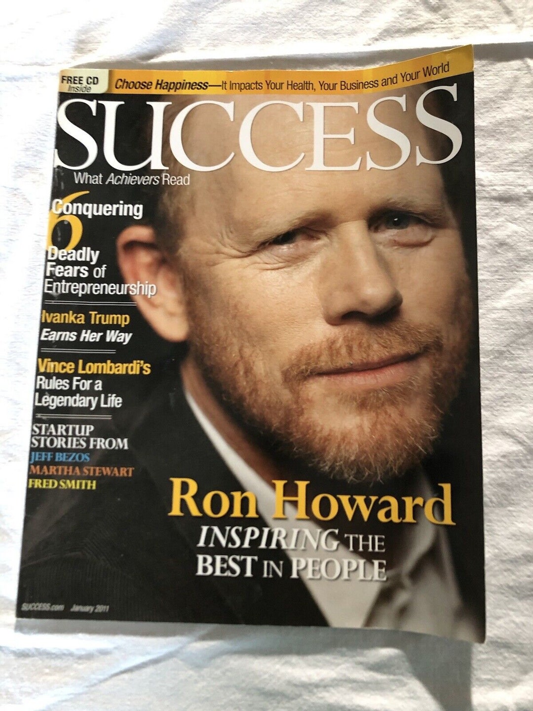 Success Magazine Ron Howard, Ivanka Trump, Vince Lombardi 3568 - Etsy