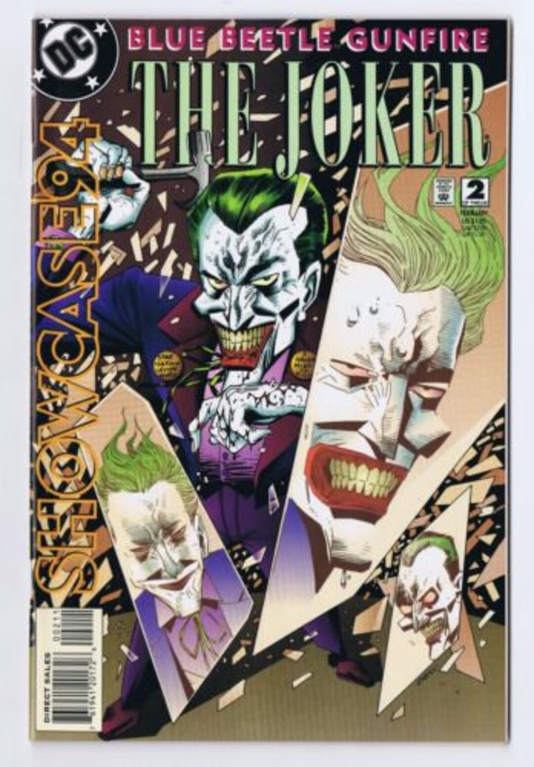 Showcase '94 2 DC Comics 1994 King Joker Blue Beetle - Etsy