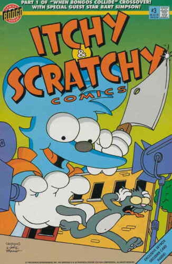 Itchy And Scratchy Comic