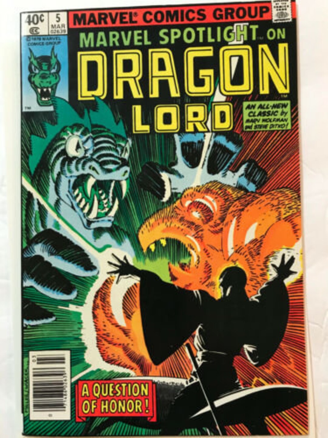 Marvel Spotlight 5 1980 Dragon Lord Newsstand Edition. Ditko 3596 - Etsy