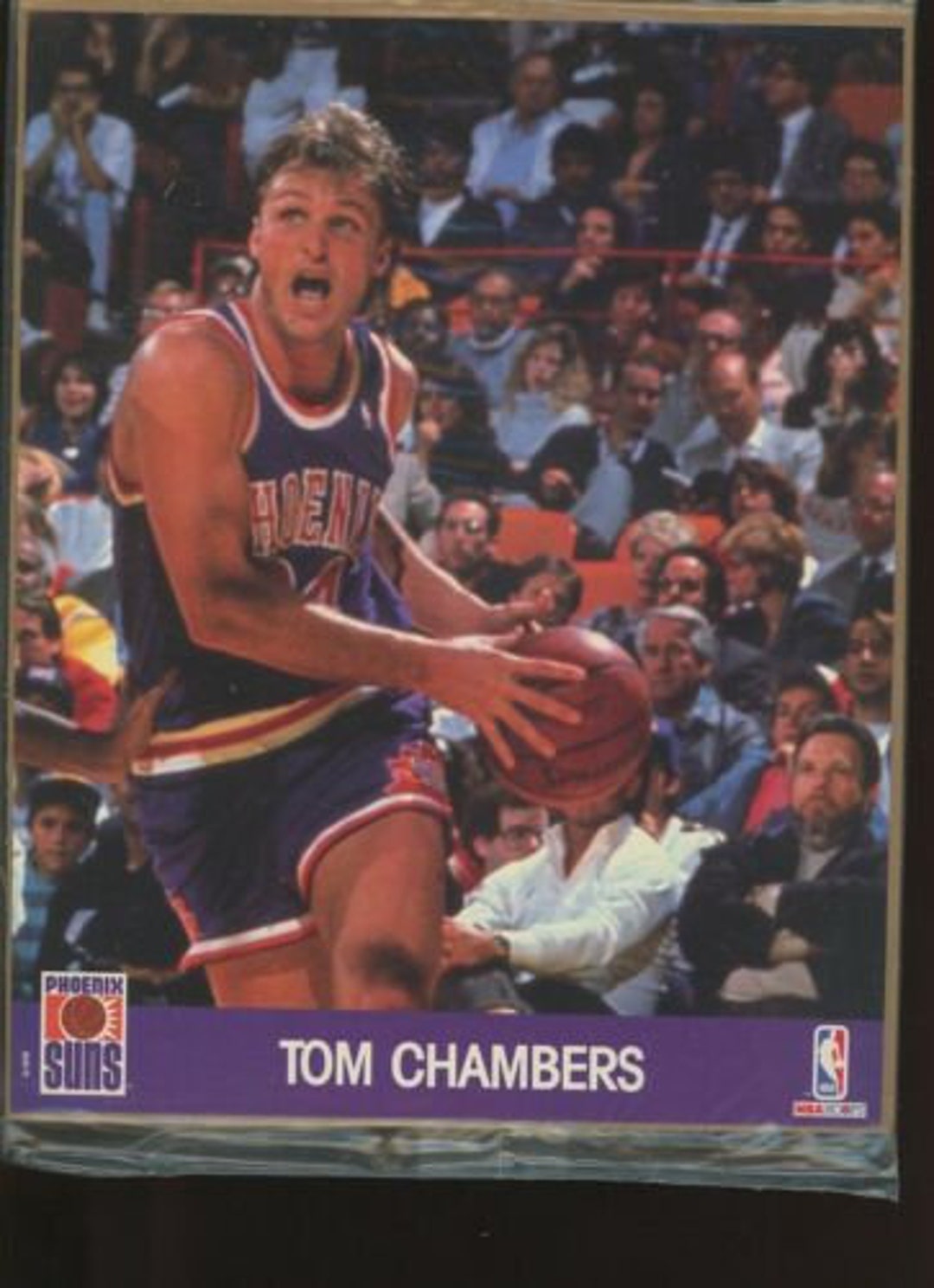 1990-91 NBA Hoops Action Photos Tom Chambers 3576 - Etsy