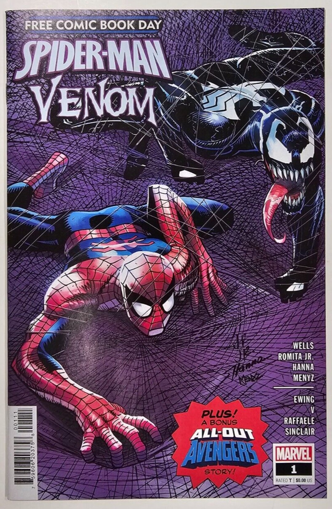 Free Comic Book Day marvel 1 Spider-man Venom - Etsy