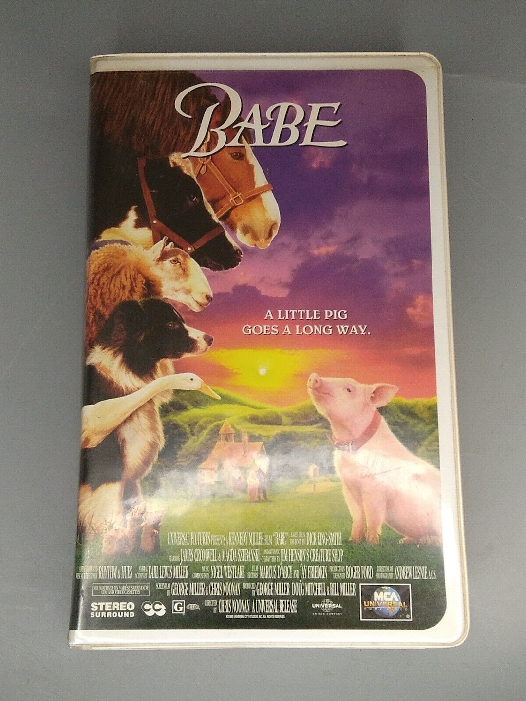 Babe VHS, 1996 - Etsy