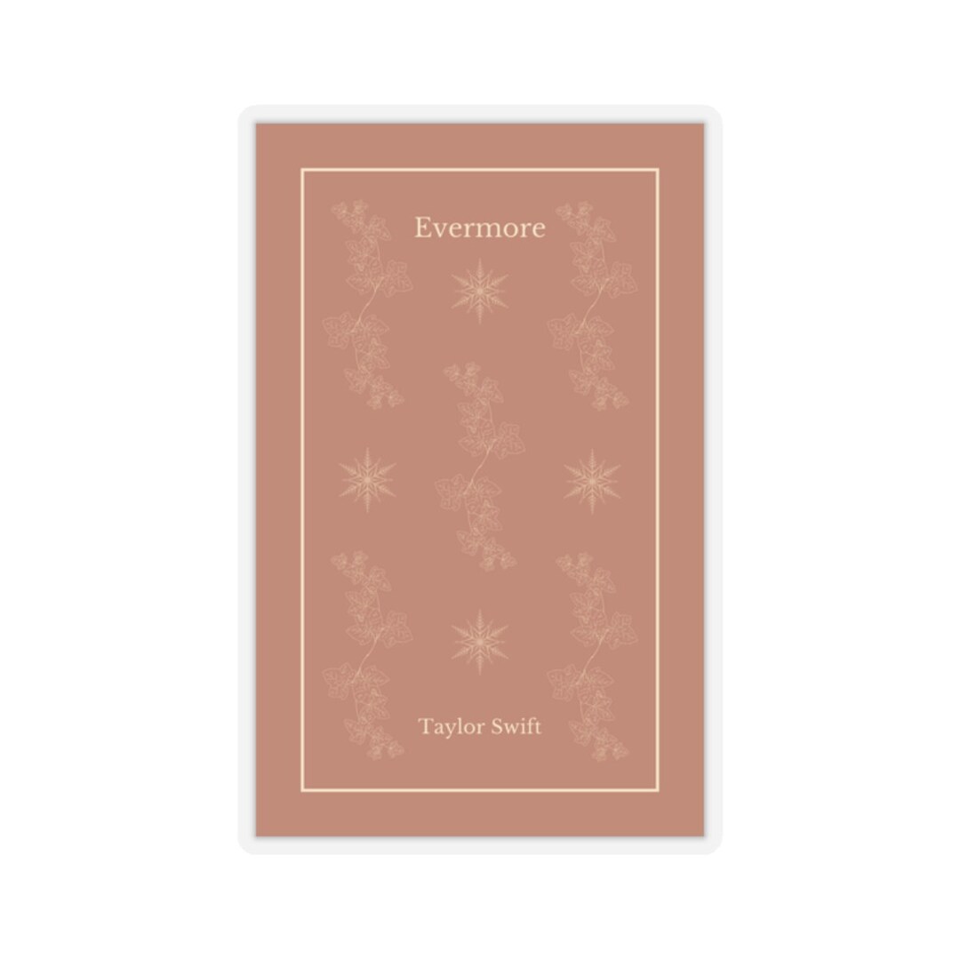 Taylor Swift Evermore Classic Book Style Swiftie Fan Art - Etsy