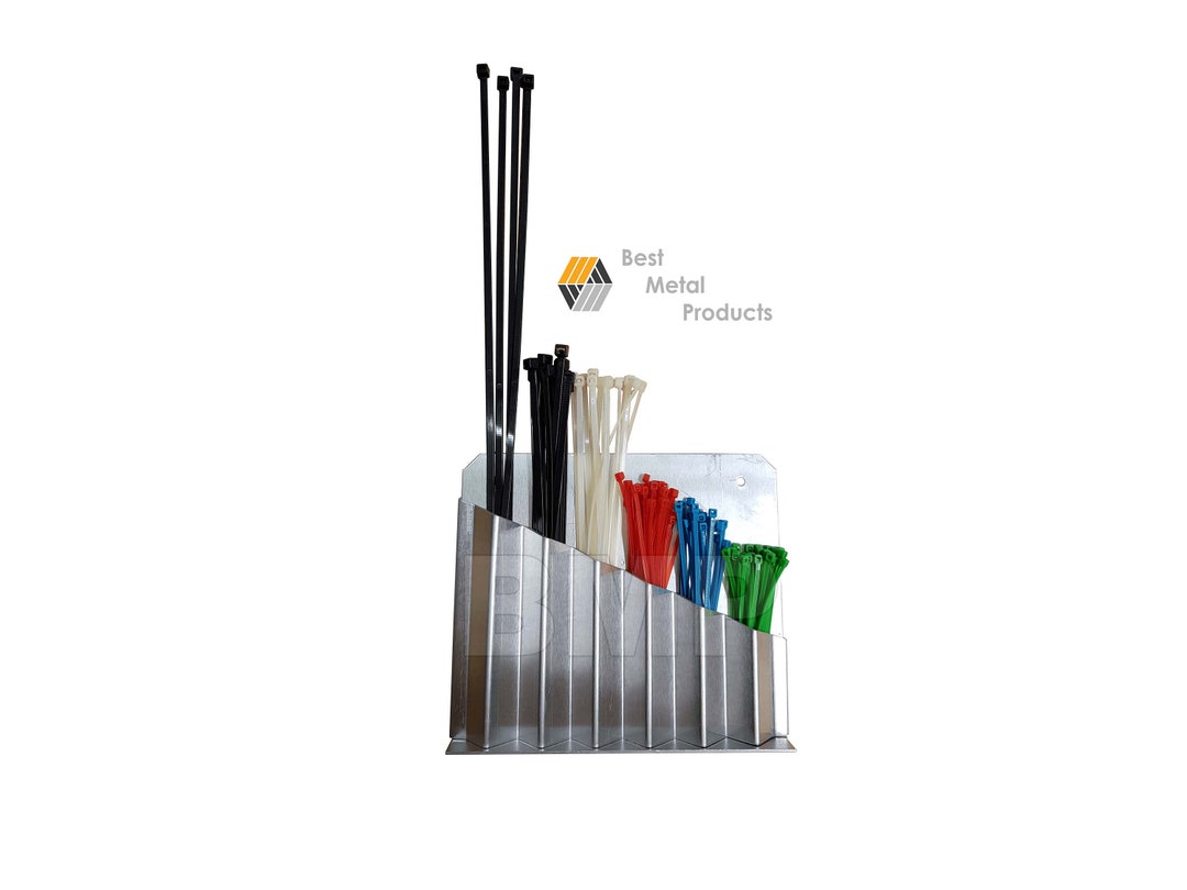 Zip Tie Dispenser Rack Holder Enclosed Trailer Hanger Shop Organizer ...