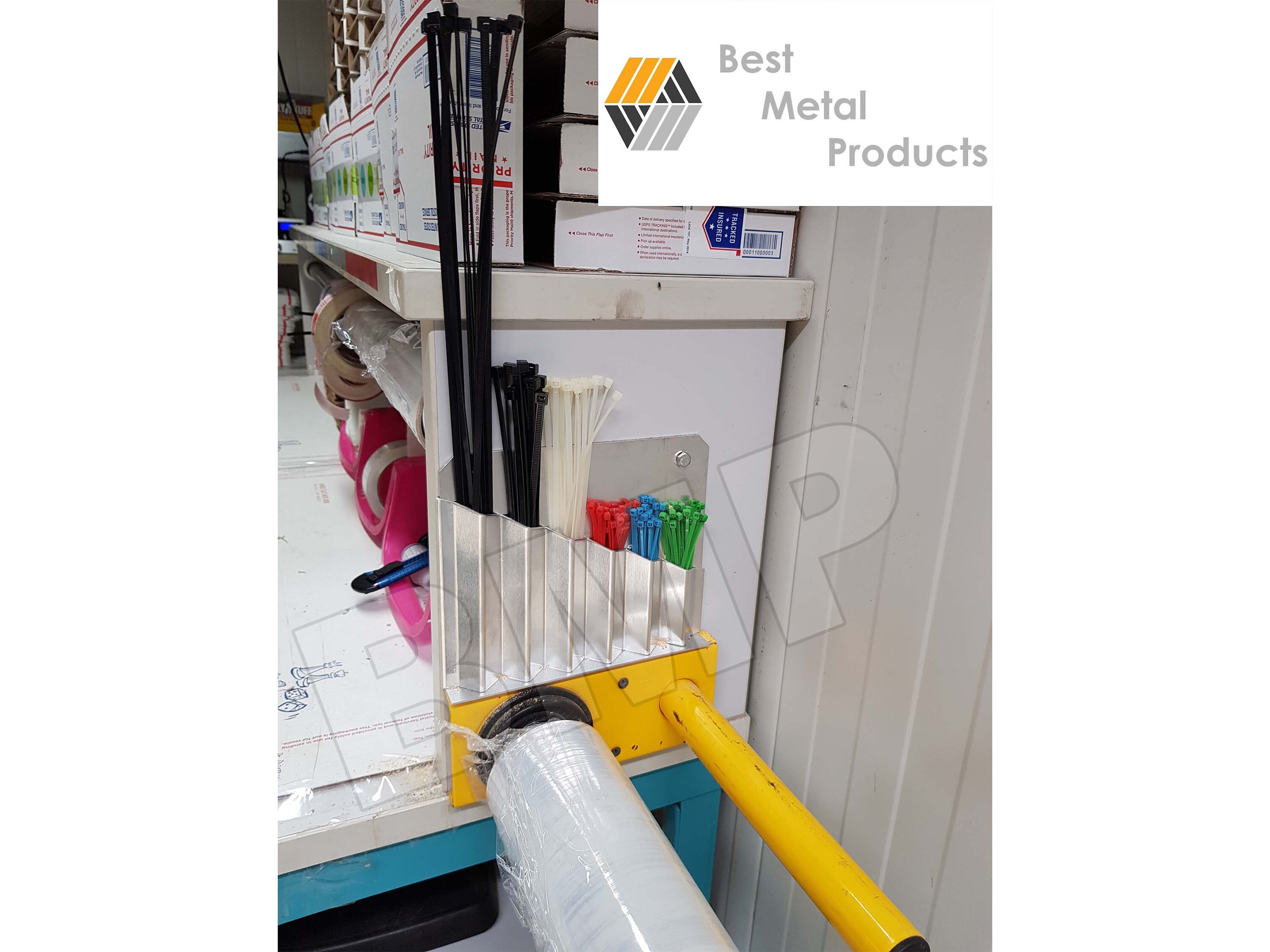 Zip Tie Dispenser Rack Holder Enclosed Trailer Hanger Shop Organizer ...