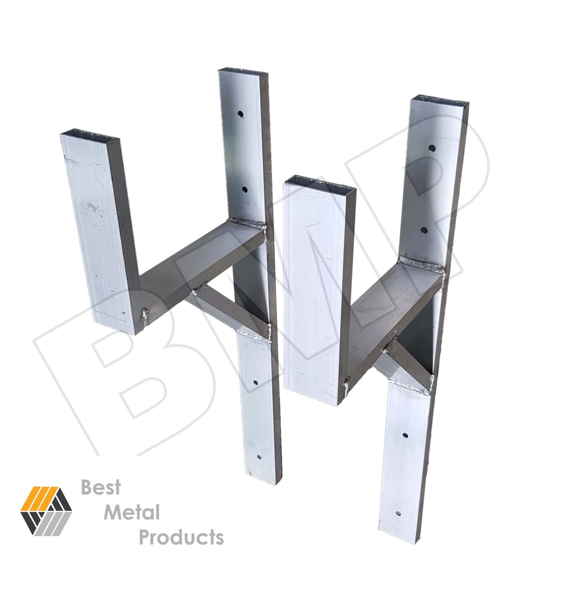 Ladder Rack Aluminium Pair, Enclosed Trailer, Wall Mount, Shop ...