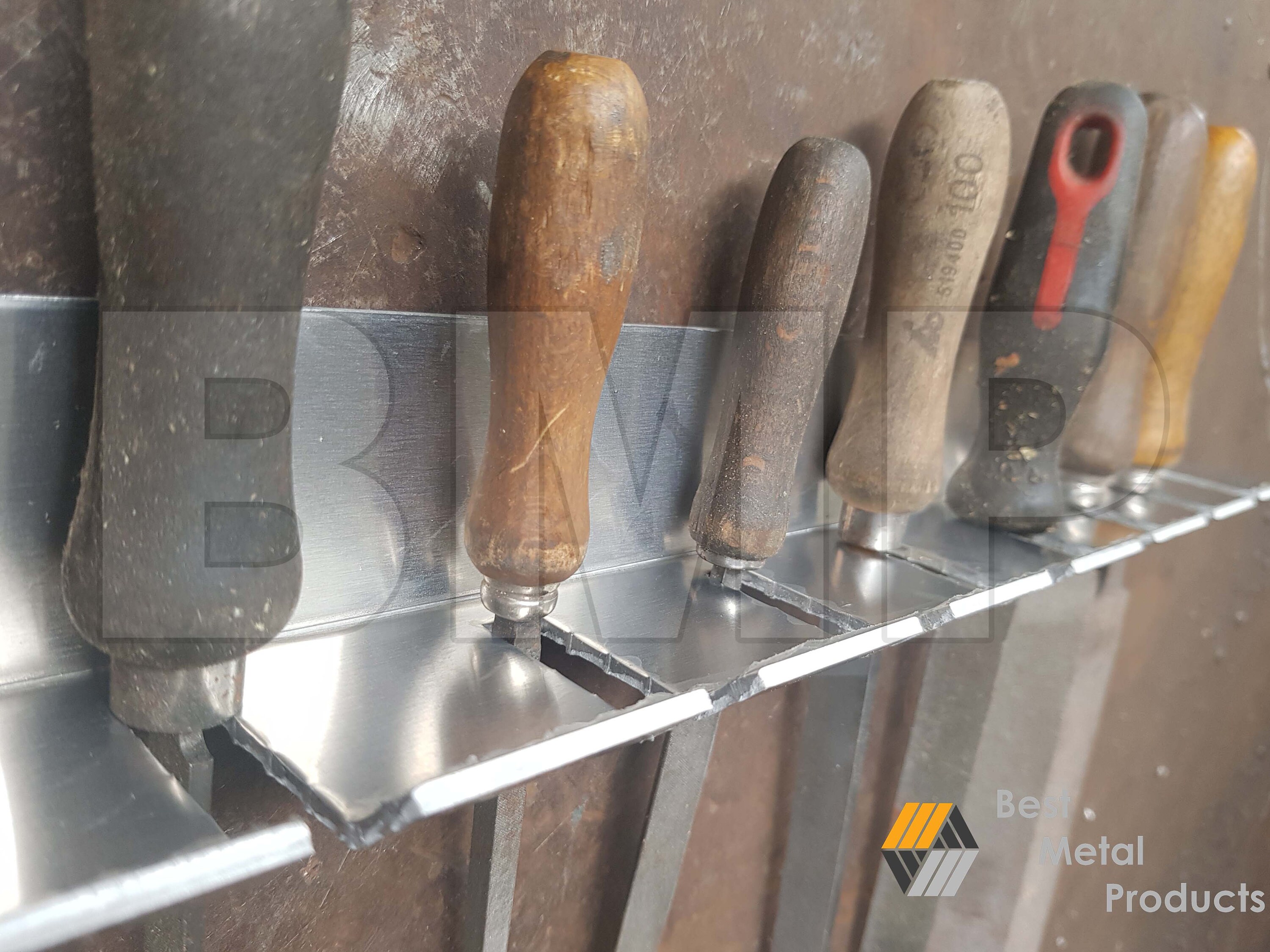 Chisel Holder Organizer Handled Chisel Holder Wall Rack Palm Tool ...