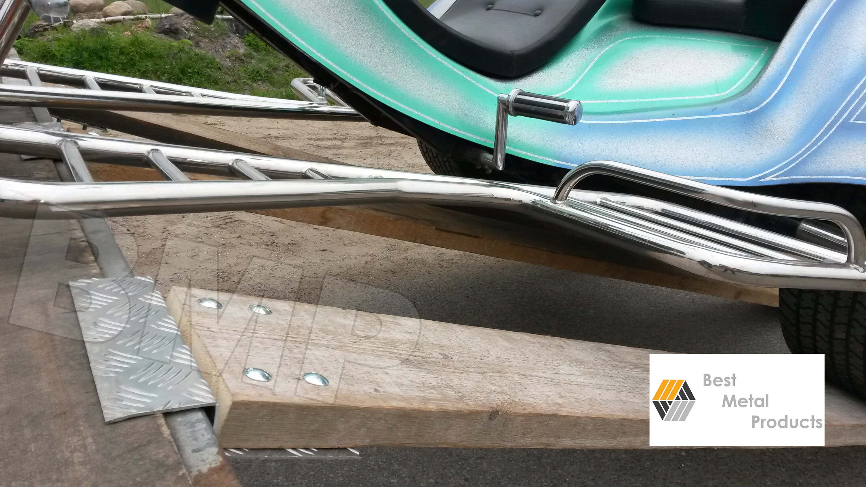 Heavy-duty Aluminum Loading Ramp Top Kit – 9/64" Diamond Plate – Fits 2 ...