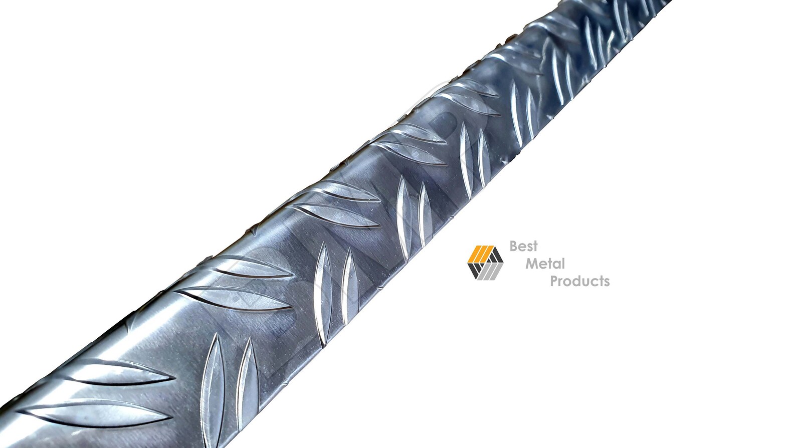 Aluminum Diamond Plate 2" X 2" 48" Long Corner Wall Guard Angle 0500107 ...