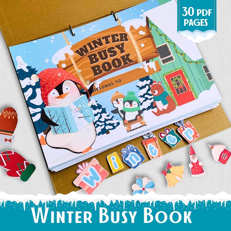 Preschool Learning Binder - Etsy