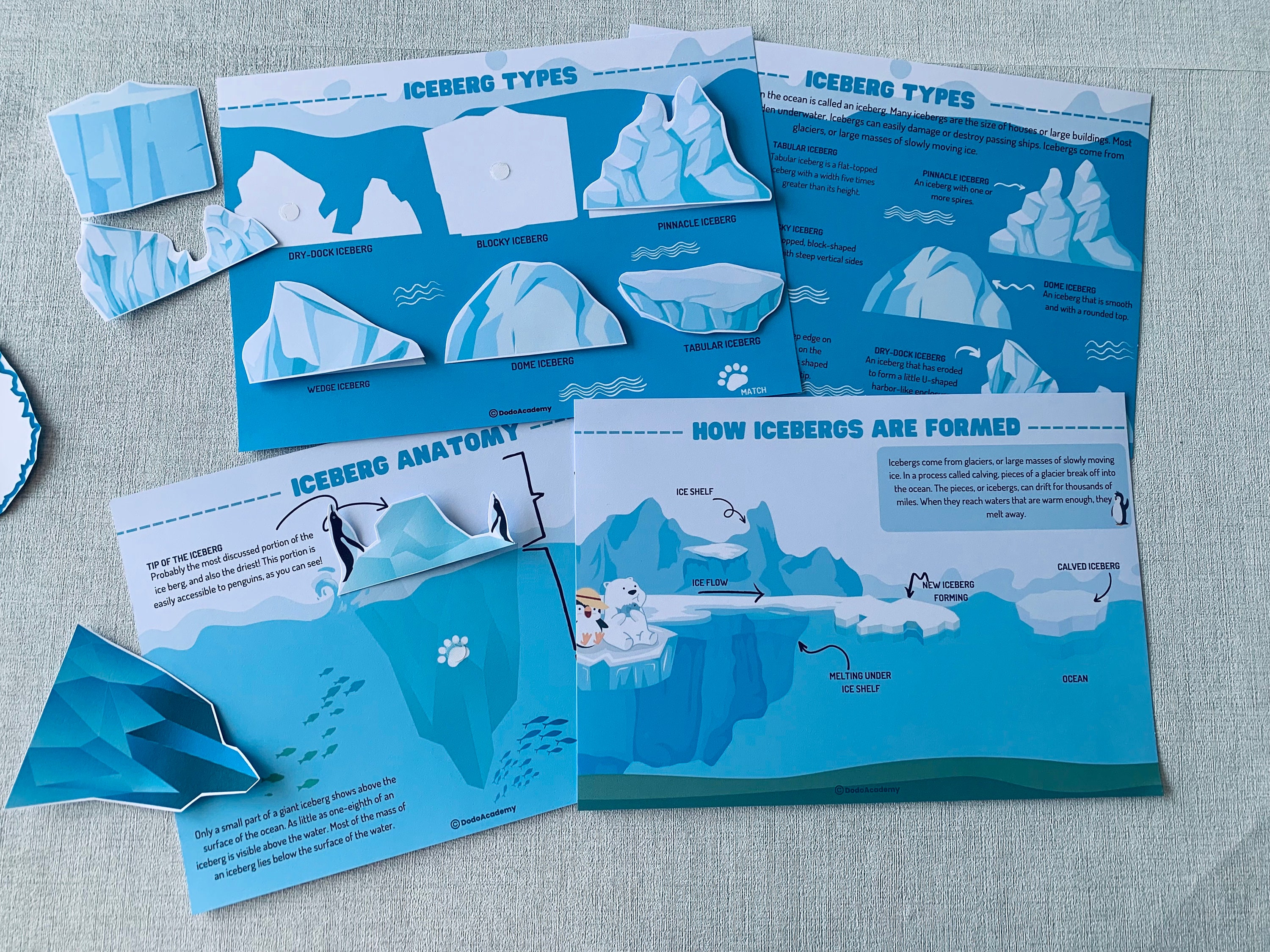 Antarctica Continents & Oceans Printable Activity Pack World Geography ...