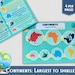 Continents Printable Activity Pack World Geography Busy Book Map ...