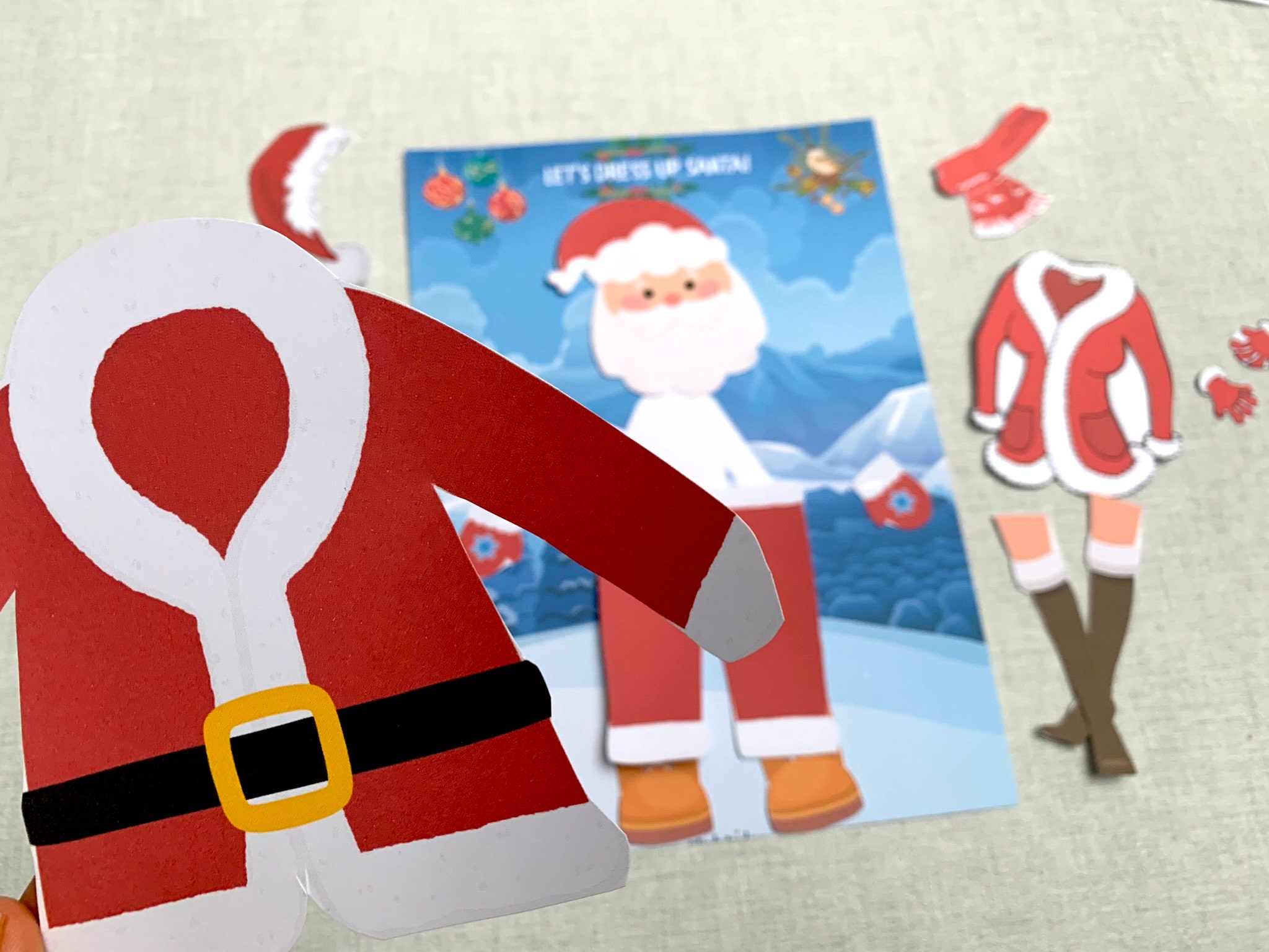 Christmas Busy Book Activity Pack Printable Toddler Christmas - Etsy