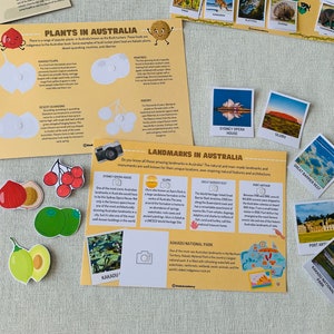 Australia Continents & Oceans Printable Activity Pack World Geography ...