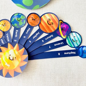 Solar System Busy Book: Planets Activity, Homeschool Printable (PDF) - Etsy