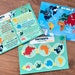 Continents Printable Activity Pack World Geography Busy Book Map ...