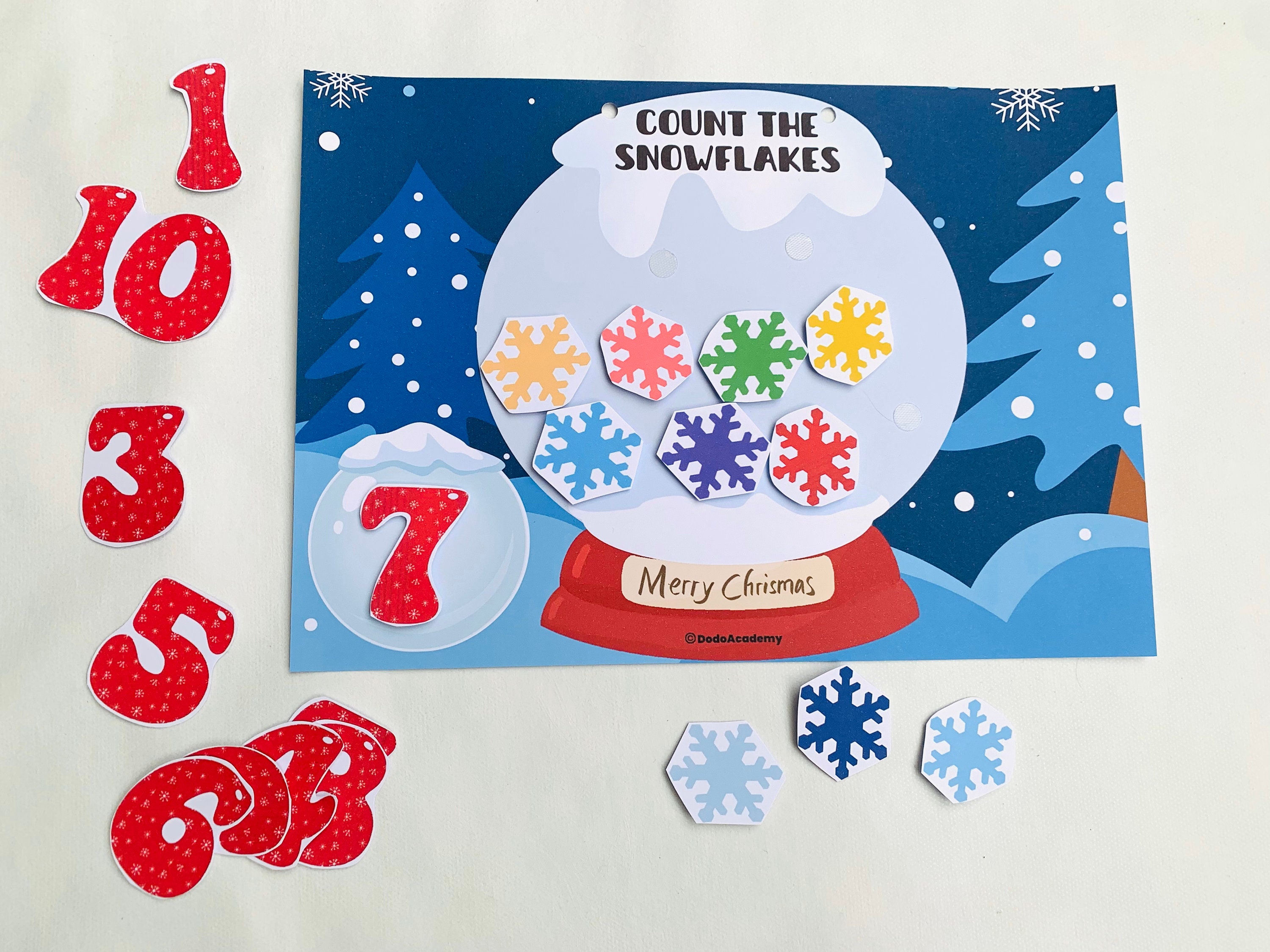 Winter Busy Book Printable Preschool Learning Binder Homeschool ...