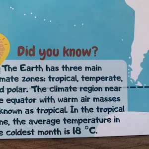 Main Climate Zones Printable Activity Pack World Geography Map ...