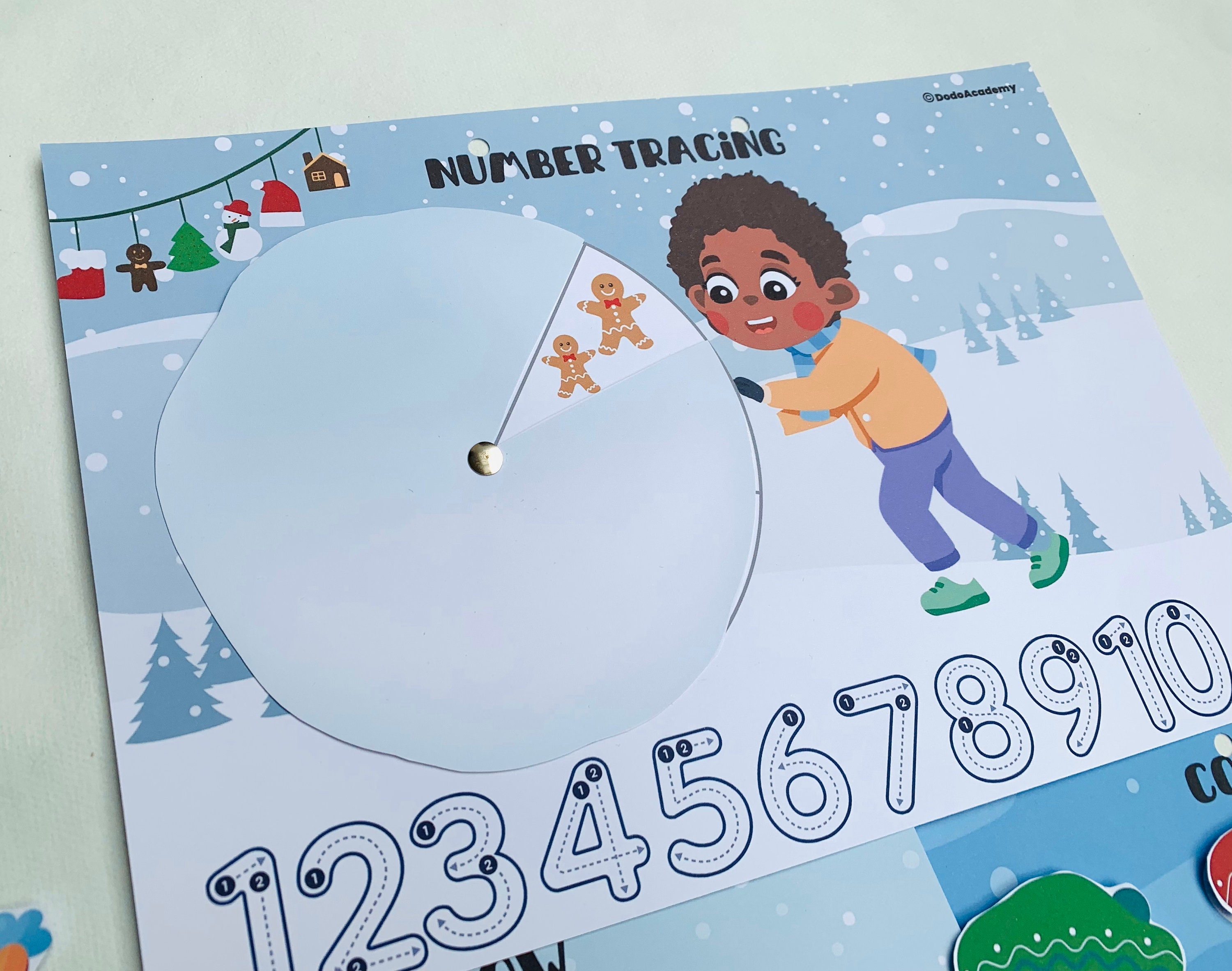 Winter Busy Book Printable Preschool Learning Binder Homeschool ...