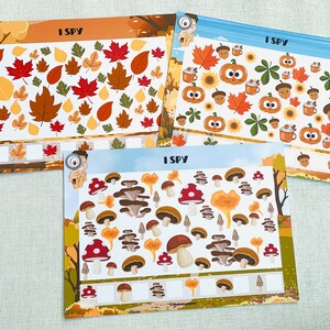 Fall Busy Book Printable Quiet Book Autumn Toddler Busy Book Homeschool ...