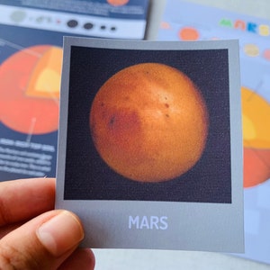 Mars Activity Pack Solar System Busy Book Pages Outer Space Learning ...