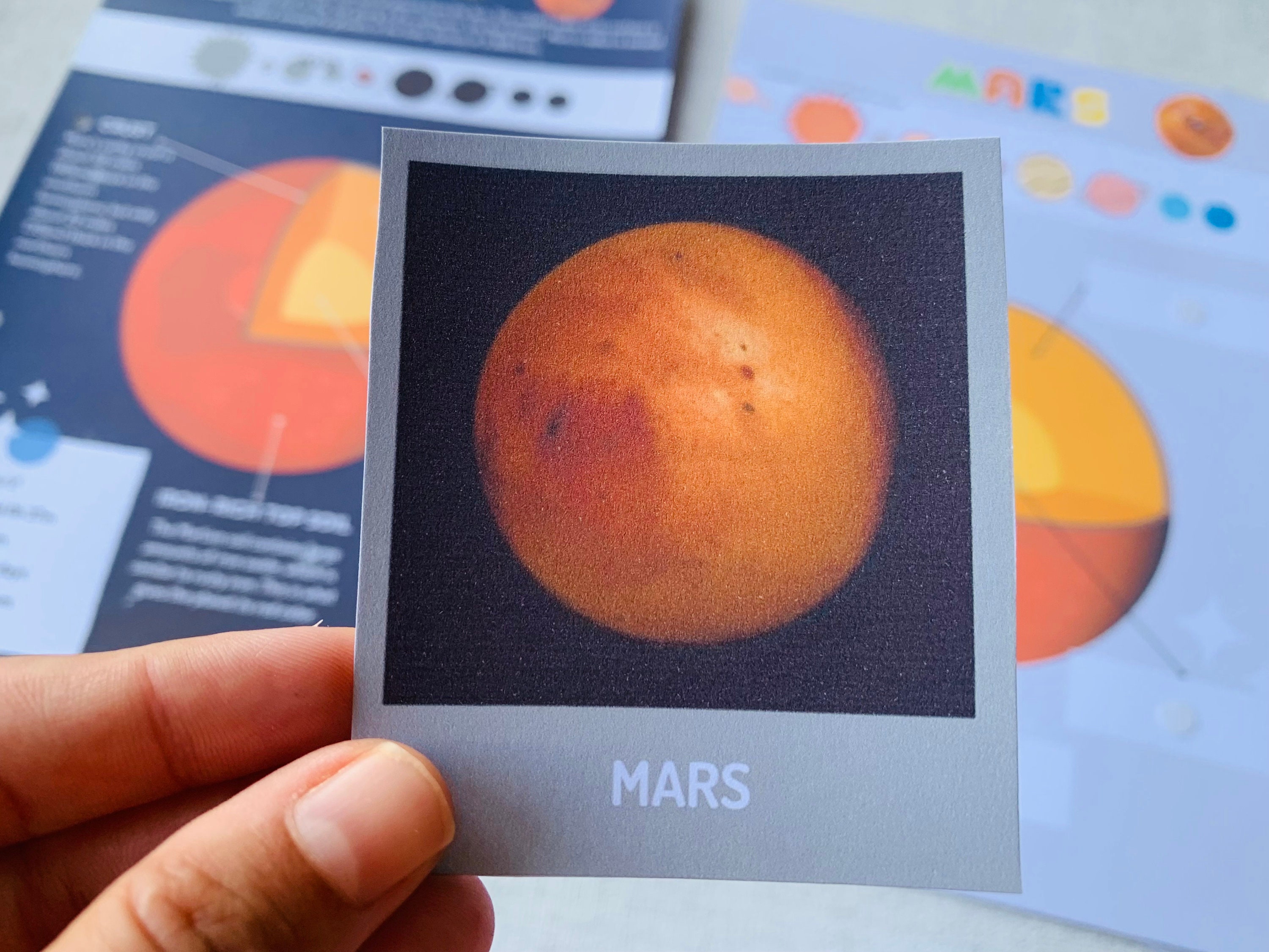 Mars Activity Pack Solar System Busy Book Pages Outer Space Learning ...