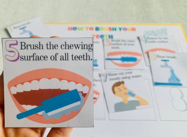 Dental Health Activity Human Anatomy Printable Preschool Toddler ...