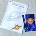 Saturn Activity Pack Solar System Busy Book Pages Outer Space Learning ...
