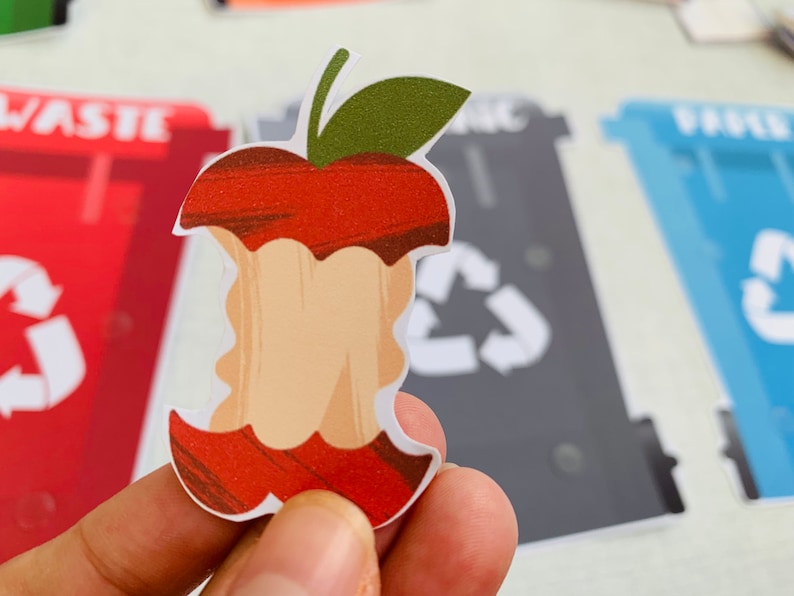 Waste Sorting Activity Recycling Game Earth Day Printable Garbage ...