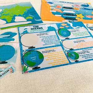 Ocean Learning Pack: Layers of the Ocean Activity (10 PDF Pages) - Etsy