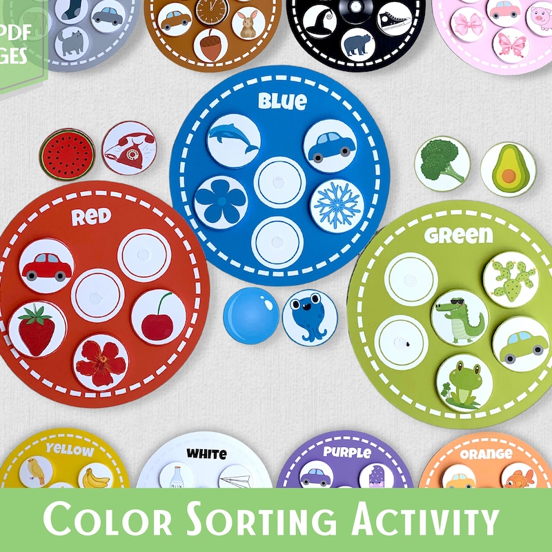 Color Sorting - Etsy