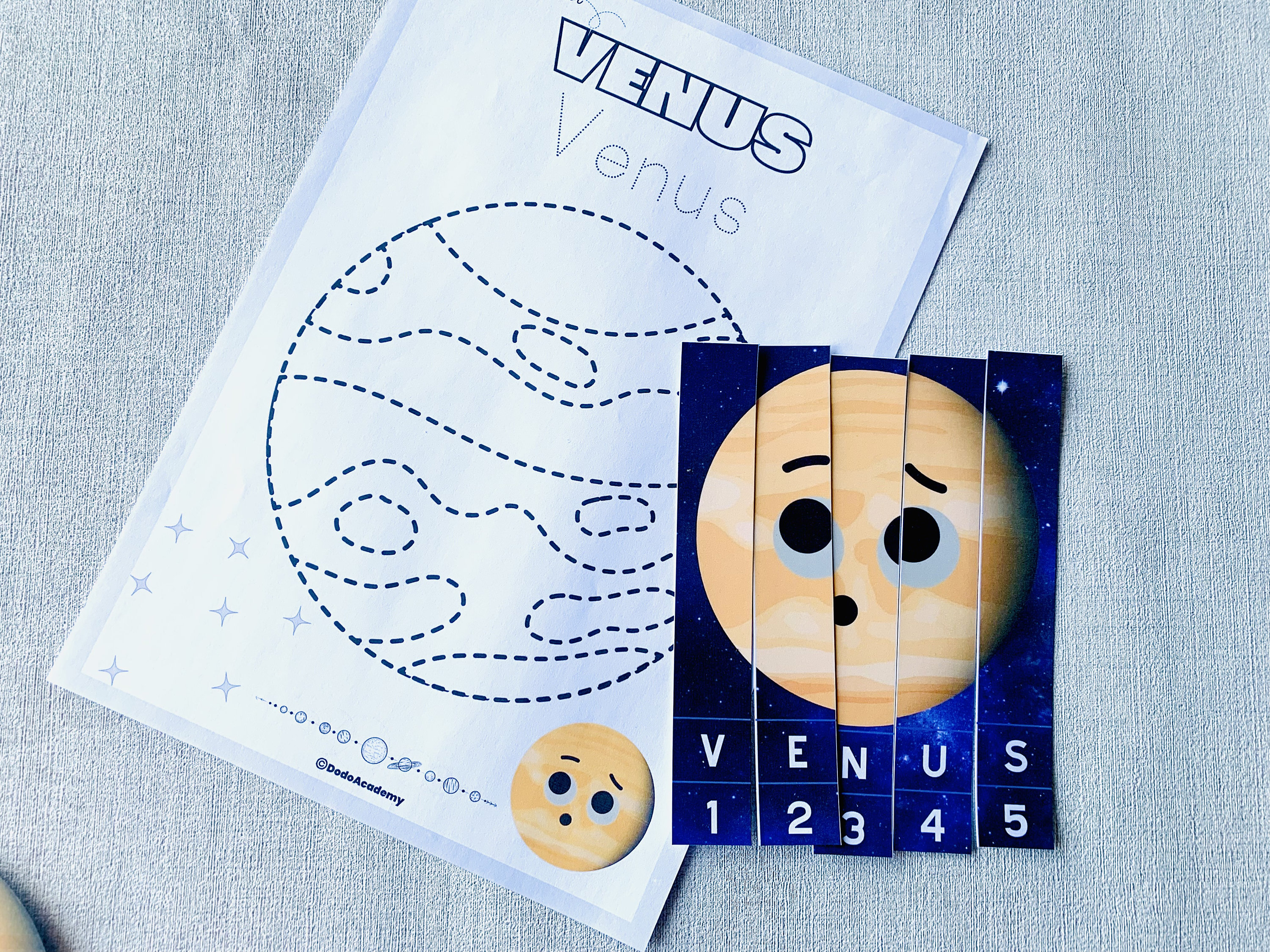 Venus Activity Pack Solar System Busy Book Pages Outer Space - Etsy