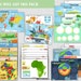 Geography Busy Book Continents & Oceans Printable Activity and ...
