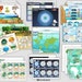 Geography Busy Book Continents & Oceans Printable Activity and ...