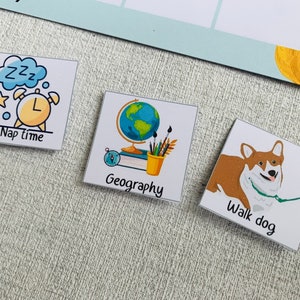 Daily Responsibilities Chore Chart Printable Visual Routine Kids Daily ...