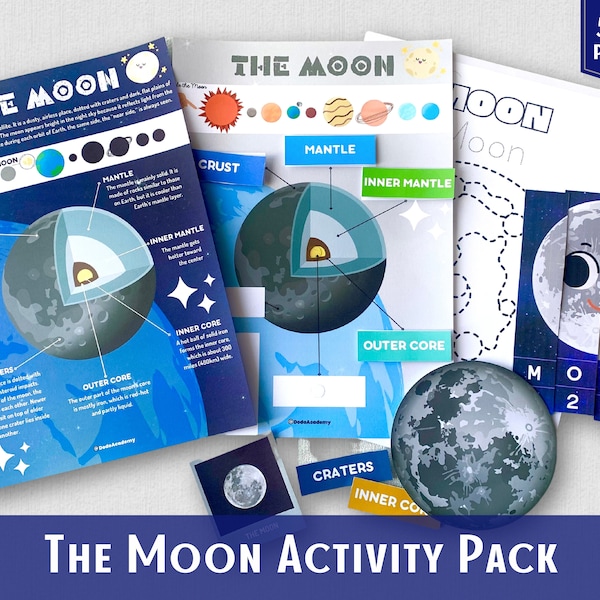 Outer Space Worksheets - Etsy