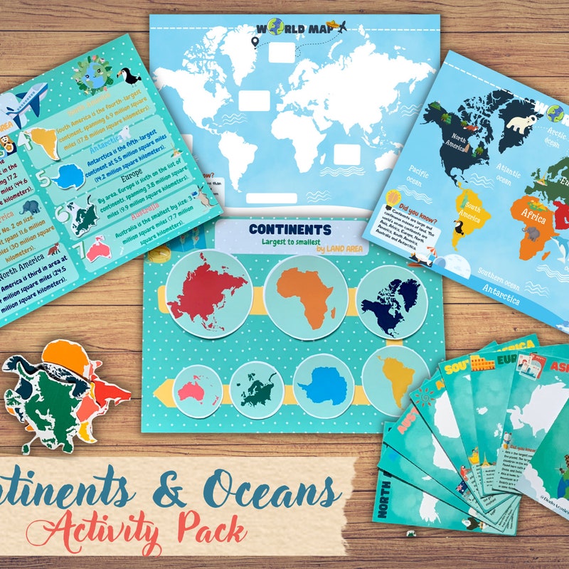 Montessori Map - Etsy