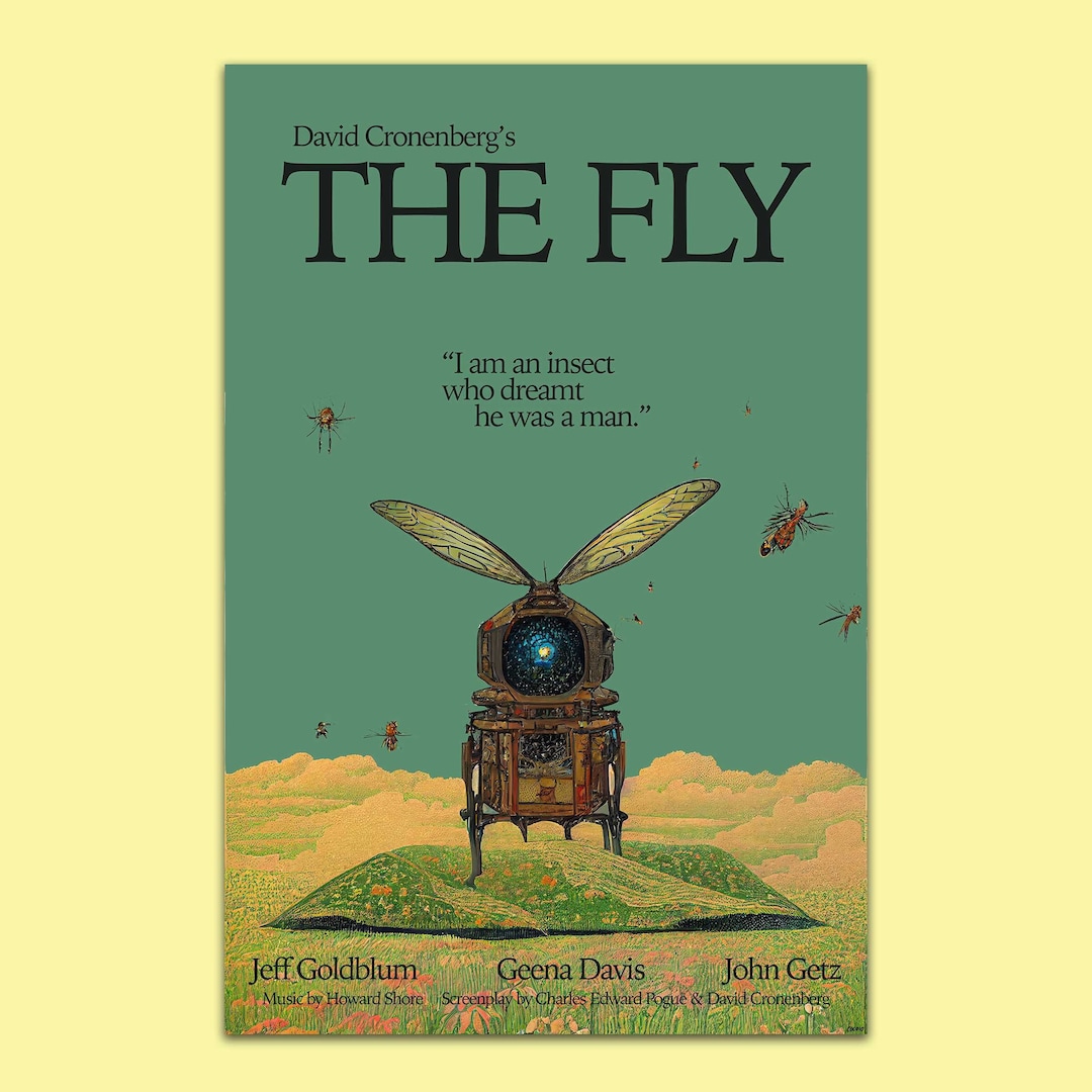 The Fly 1986 Movie Poster - Etsy